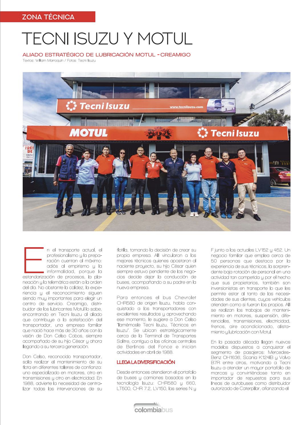 Noticias – Tecni Isuzu Ltda